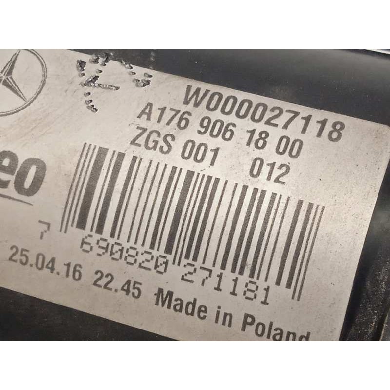 Recambio de motor limpia delantero para mercedes-benz clase cla (w117 ...