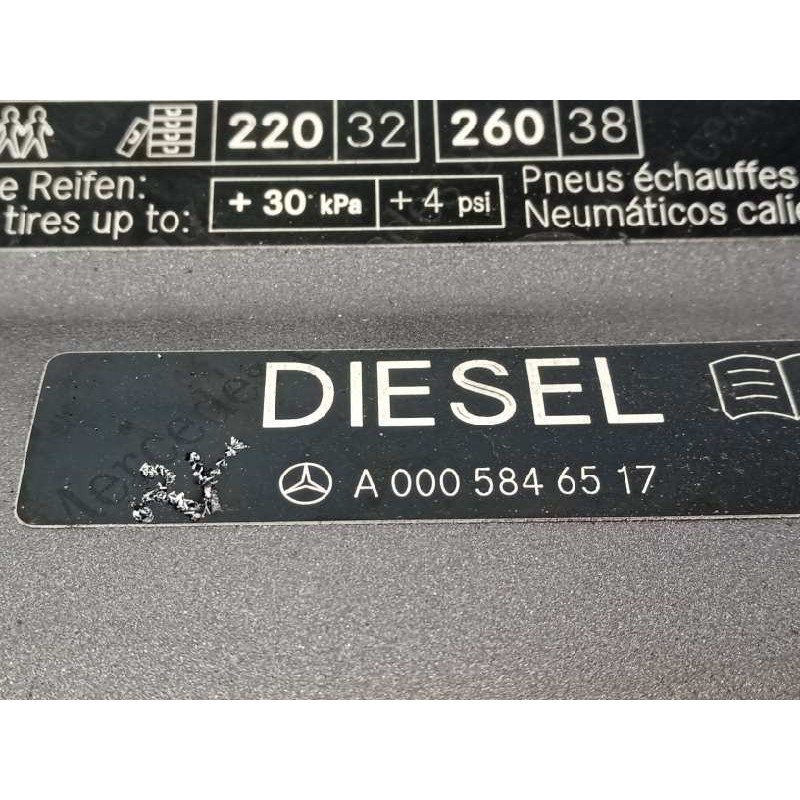 Recambio de tapa exterior combustible para mercedes-benz clase a (w169 ...